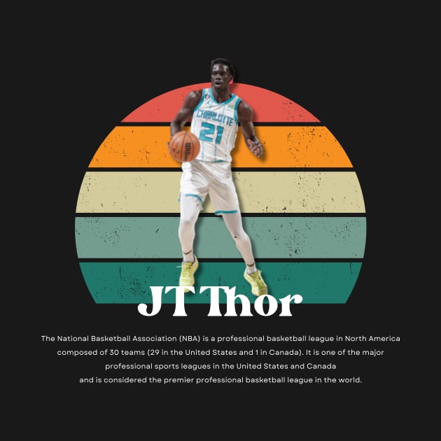 JT Thor Vintage V1 - Player - T-Shirt | TeePublic