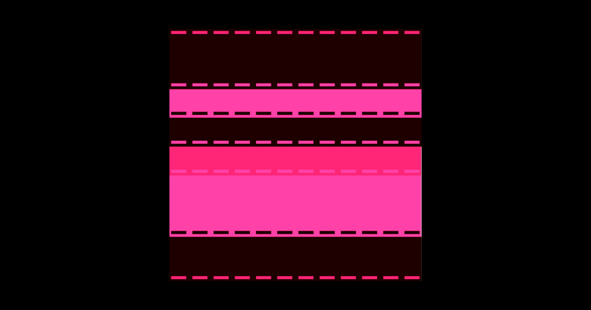 Dashed -1 - Dashes - Sticker | TeePublic