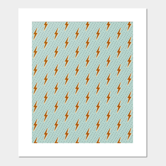 Retro lightning bolt - Lightning Bolt - Posters and Art Prints | TeePublic