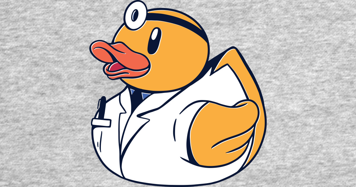 Cute Doctor Rubber Duckie // Medical Doctor Rubber Ducky Ducktor ...