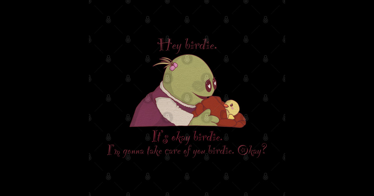 Nanalan it’s okay birdie - Nanalan - Posters and Art Prints | TeePublic