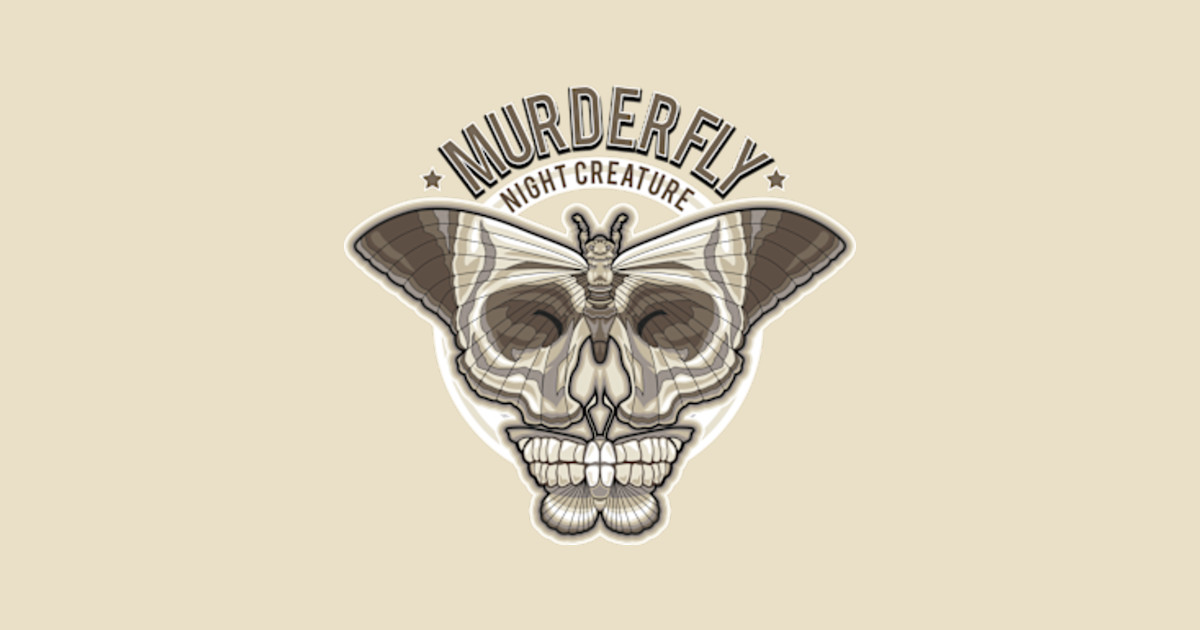 murderfly - Skull - T-Shirt | TeePublic