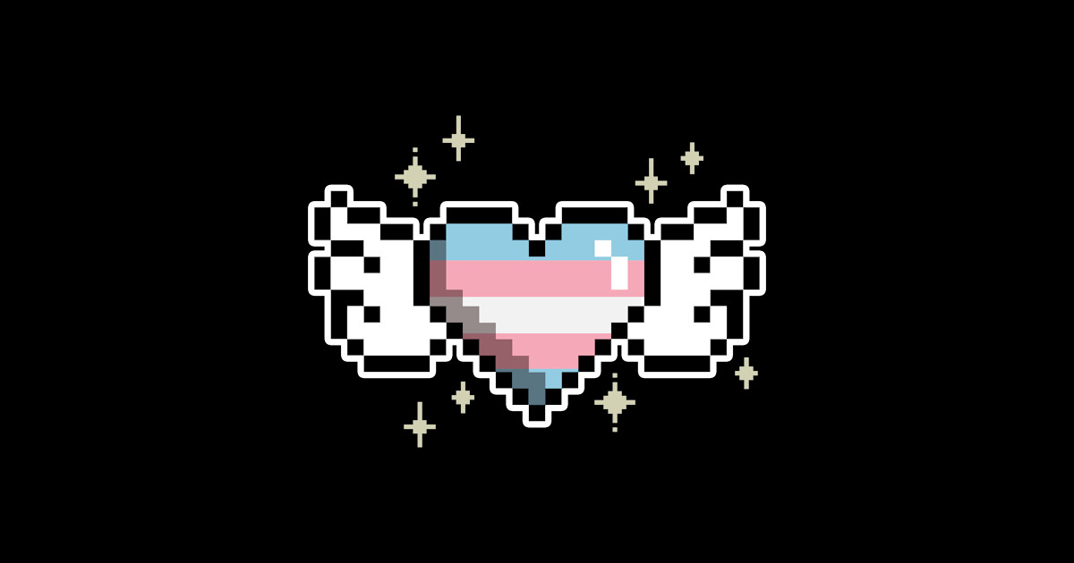 Transgender Gaymer LGBT Gaming Pride Flag - Transgender - Posters and ...