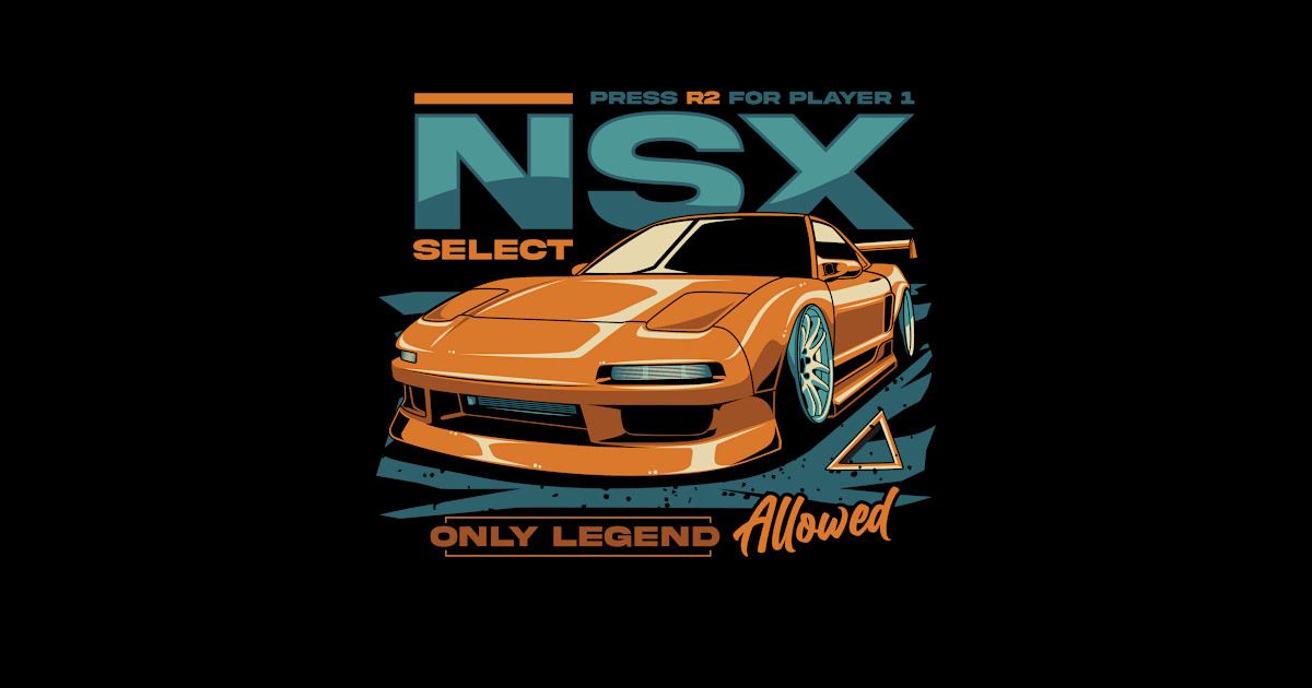 Nsx Legend - Honda Nsx - Sticker | TeePublic
