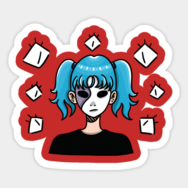 Sally Face - Sally Face - Sticker | TeePublic