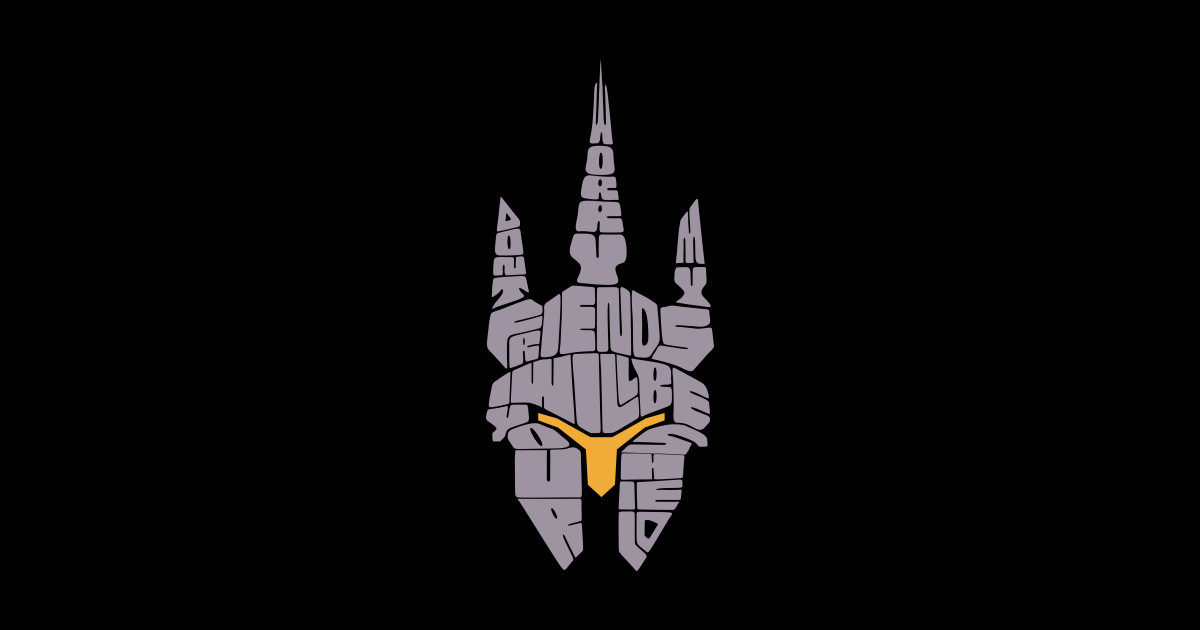 Reinhardt Typography - Overwatch - Sticker | TeePublic