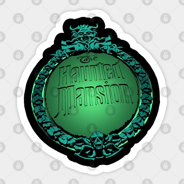 Haunted Mansion Sign - Haunted Mansion - Sticker | TeePublic