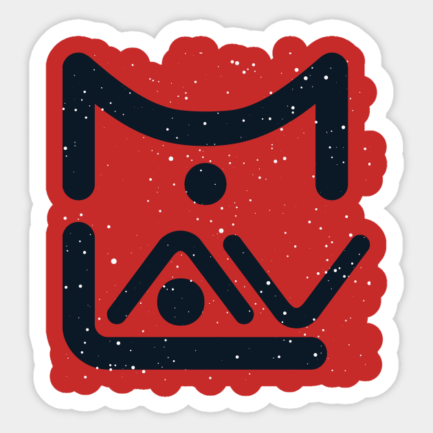 Starfield MLAV Logo - Michael Lavoice Starfield Logo - Sticker | TeePublic