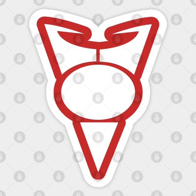 INVADER ZIM ARMATA LOGO - Invader Zim - Sticker | TeePublic