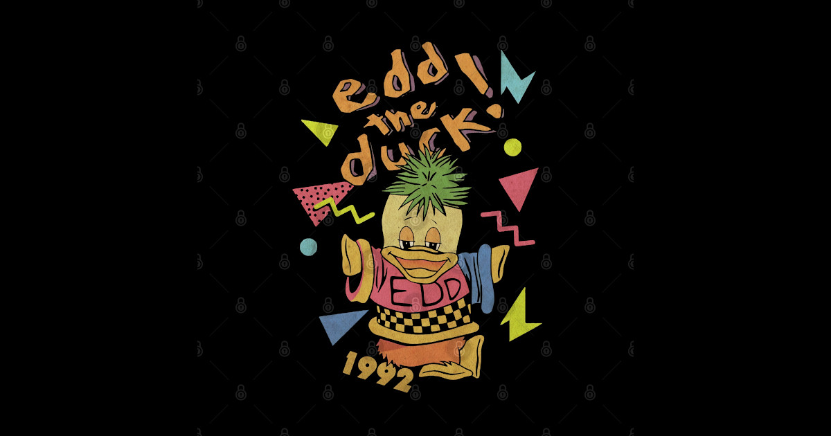 Edd The Duck - Edd The Duck - Sticker | TeePublic