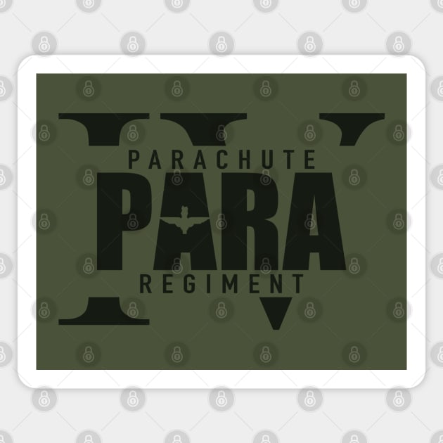 4th Battalion Parachute Regiment - British Army 4 Para - Sticker ...