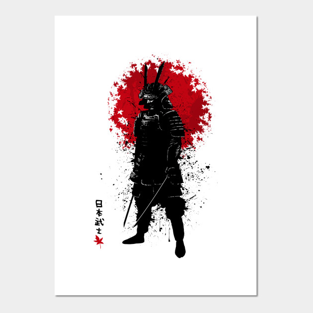 Samurai Ink - Samurai - Posters and Art Prints | TeePublic