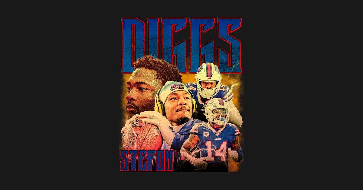 Stefon Diggs Bootleg Vintage Tshirt - Stefon Diggs - T-Shirt | TeePublic