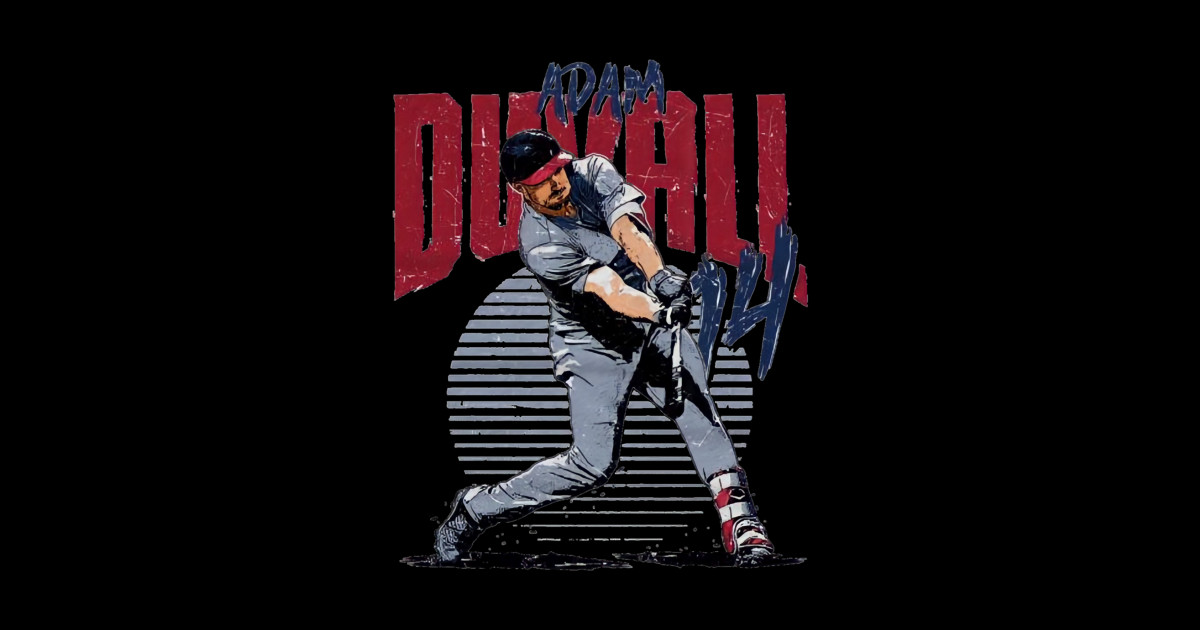 adam duvall rise baseball - Baseball Player - Sticker | TeePublic