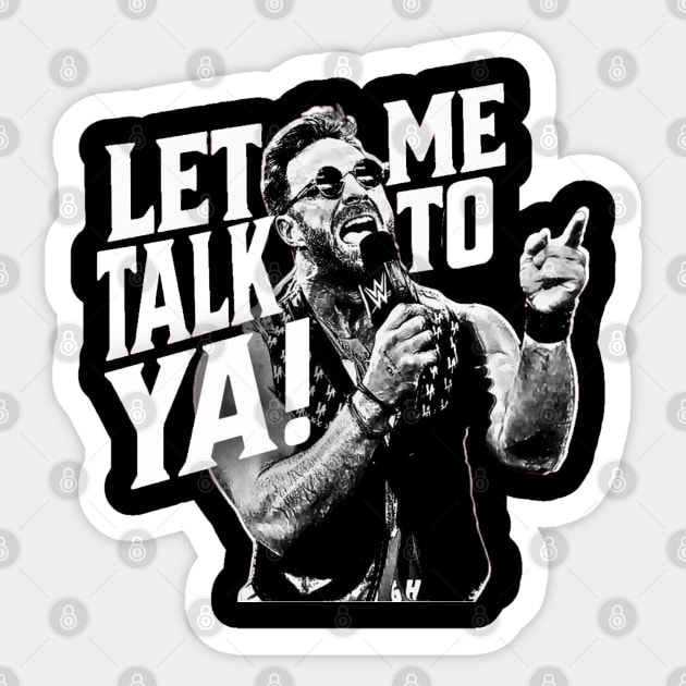 LA KNIGHT YEAH Let Me Talk To Ya La Knight - La Knight - Sticker ...