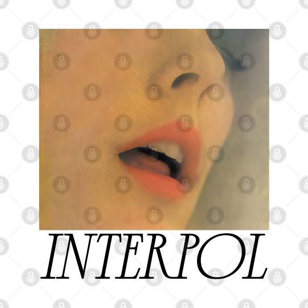 Interpol -- Original Retro Fan Art Design - Interpol - T-Shirt | TeePublic