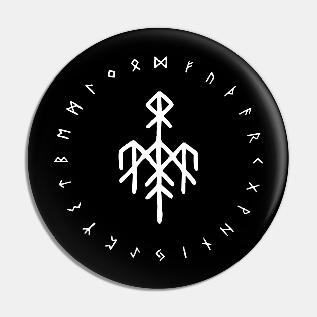 wardruna vikings norse-mythology-symbols - Vikings - Pin | TeePublic