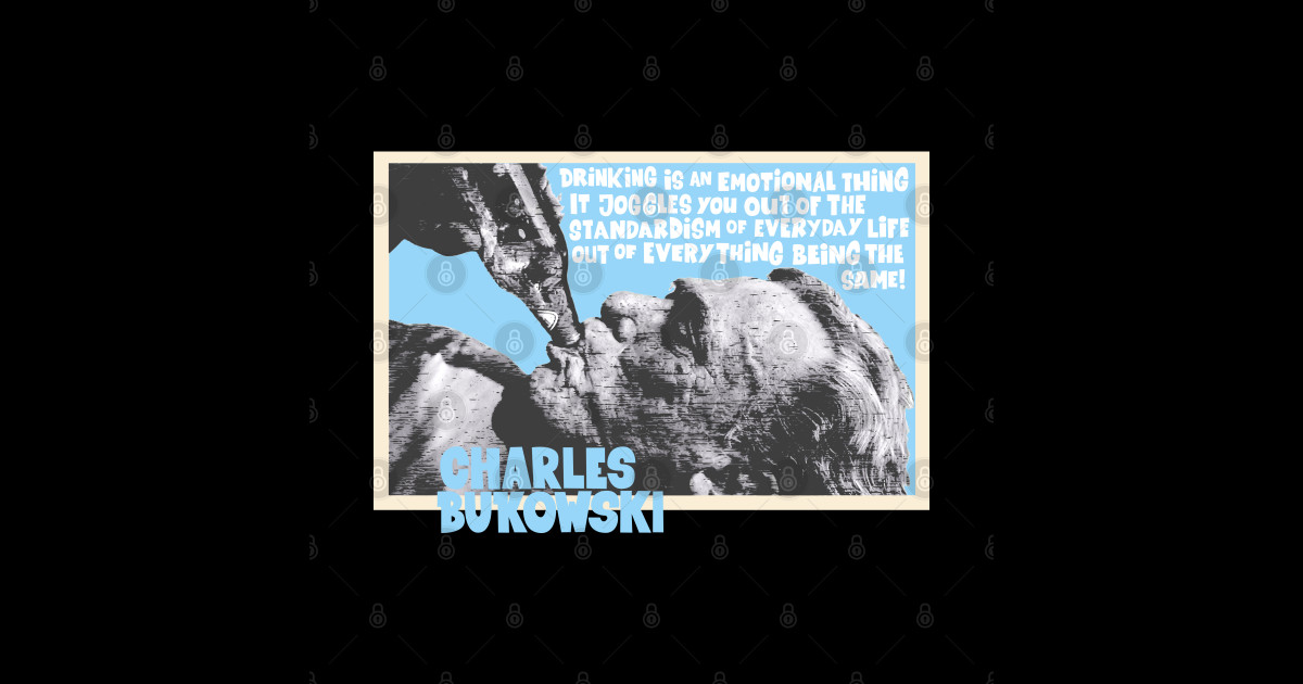 Charles Bukowski Portrait: Embracing the Subversive Spirit of Critical ...
