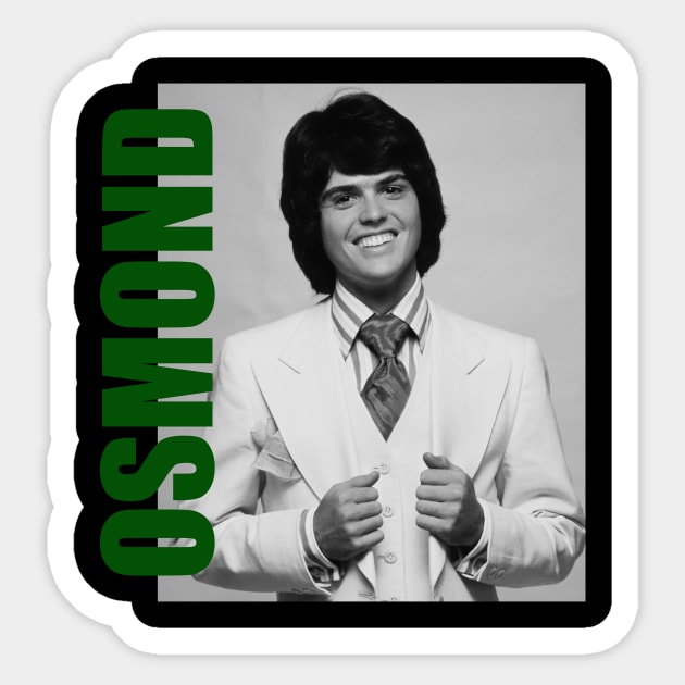Donny Osmond // Retro Aesthetic Fan Art // 80s - Donny Osmond - Sticker ...