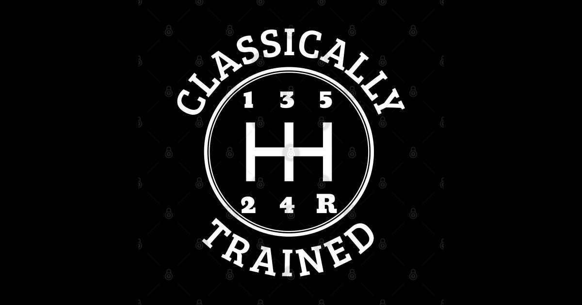 Classically-Trained-in-the-80s - Classically Trained - Sticker | TeePublic