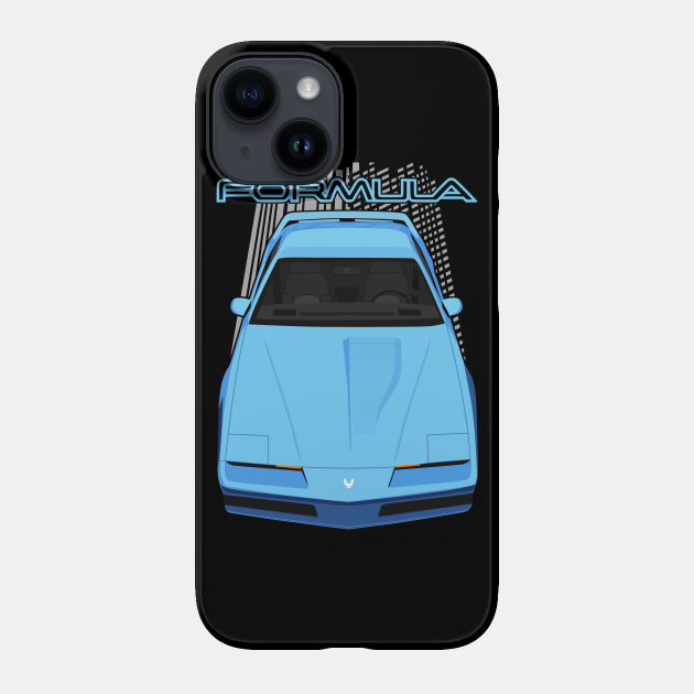 Pontiac Firebird Formula 3rdgen - Light Blue - Pontiac Firebird - Phone ...