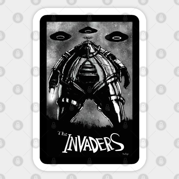 Twilight Zone Invaders - Alien - Sticker | TeePublic