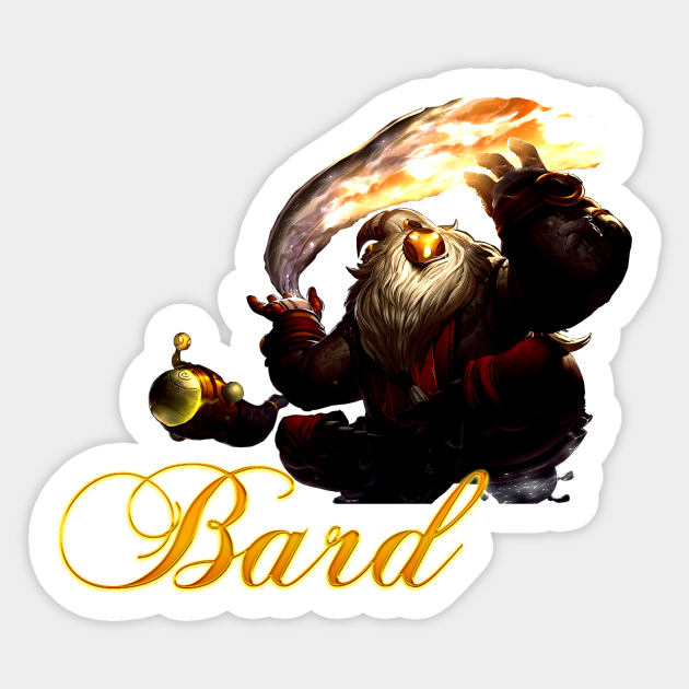 Bard - Bard League Of Legends - Sticker | TeePublic