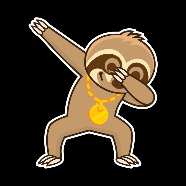 Sloth dab - Sloth - Phone Case | TeePublic