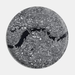 London Map Pins and Buttons for Sale | TeePublic
