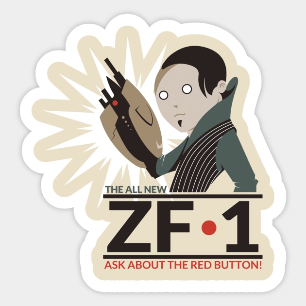 ZF-1 - Zorg - Sticker | TeePublic