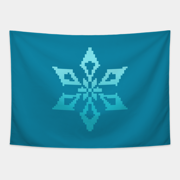 Cyro Elements Genshin Impact Pixel Art - Genshin - Tapestry | TeePublic