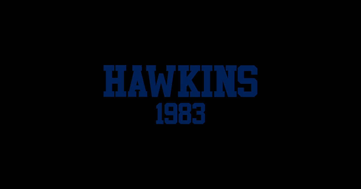 Hawkins 1983 - Stranger Things - Sticker | TeePublic