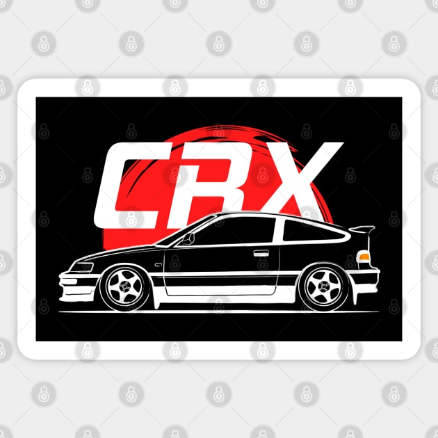 JDM CR X - Crx - Sticker | TeePublic
