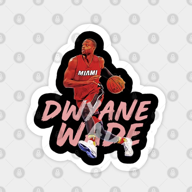 Dwayne Wade - Dwayne Wade - Sticker | TeePublic