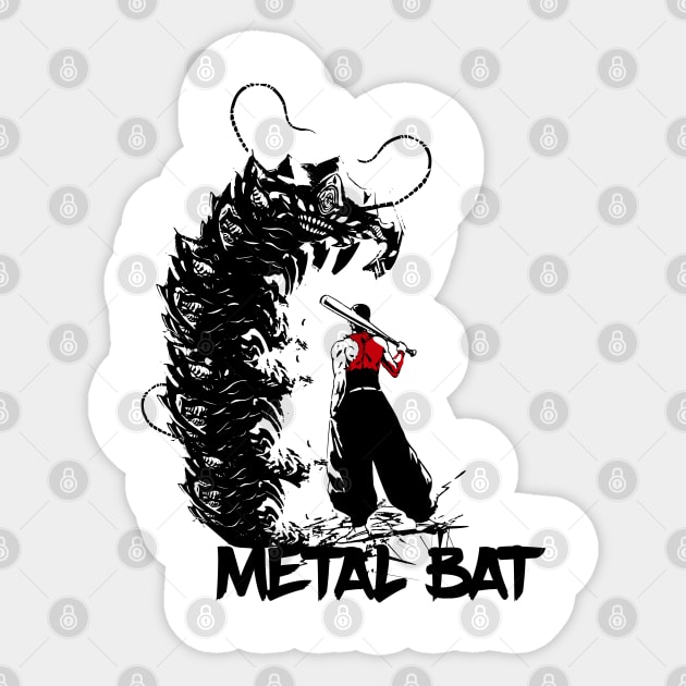 Metal Bat - Metal Bat - Sticker | TeePublic