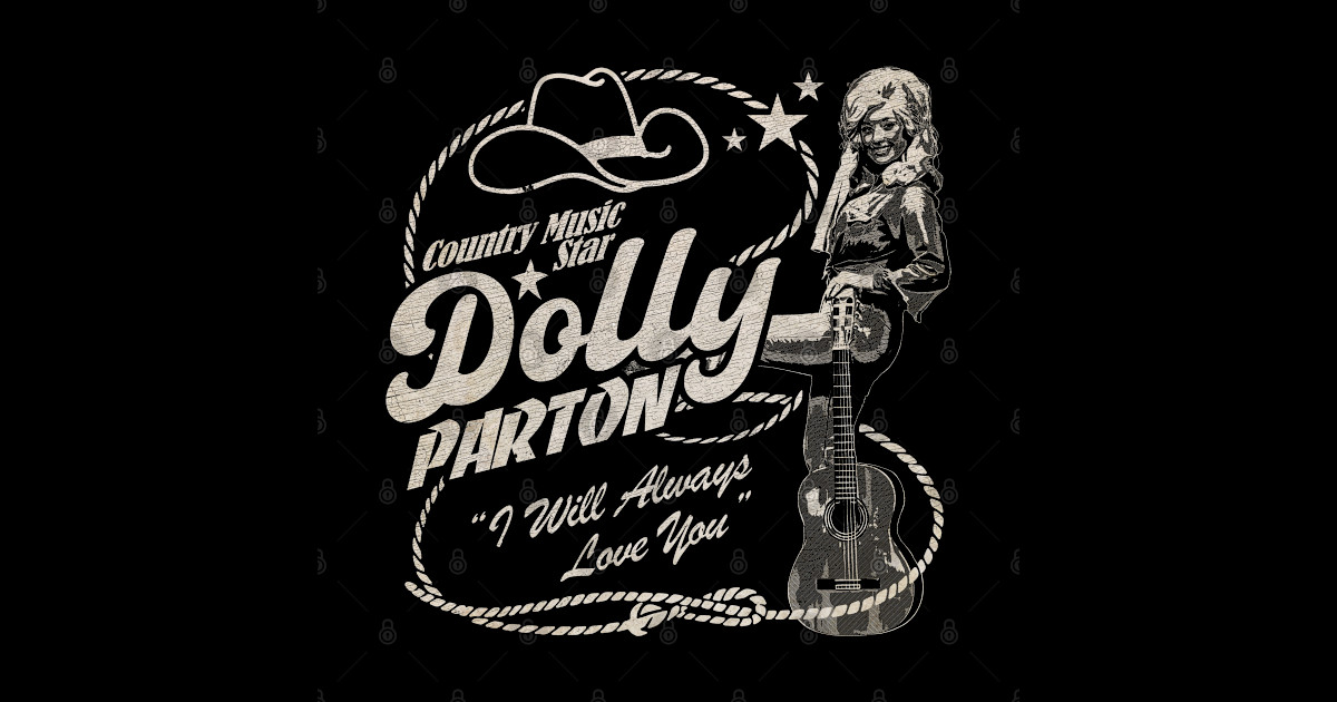 Dolly Country Queen - Dolly Parton - Sticker | TeePublic