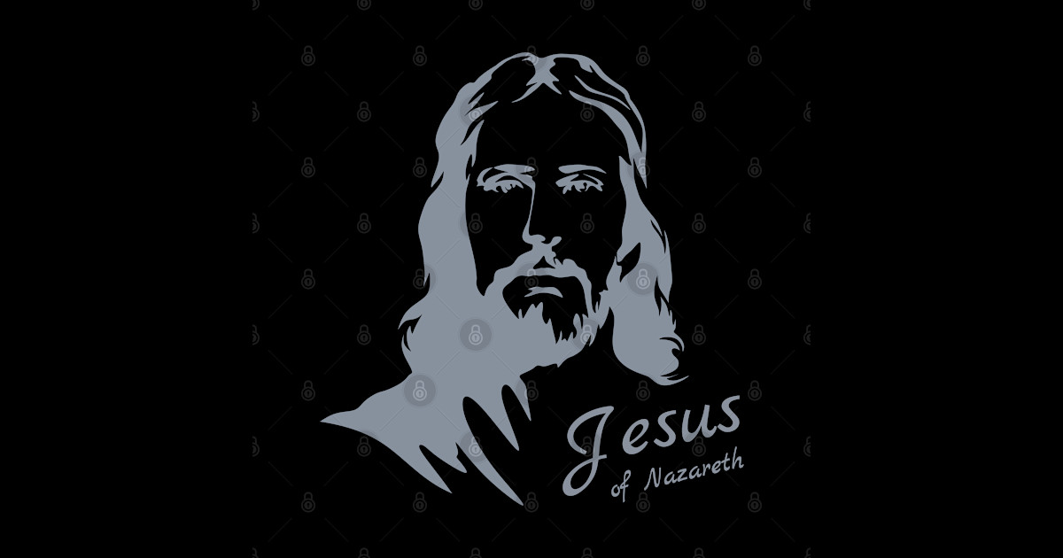 Jesus of Nazareth - Jesus - Sticker | TeePublic