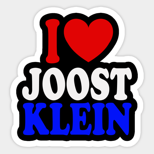 i love joost klein // europapa // eurovision - Joost Klein - Sticker ...