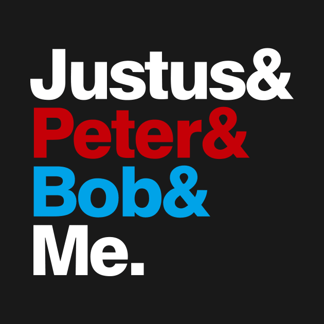 Justus & Peter & Bob & Me - Three Investigators - T-Shirt | TeePublic