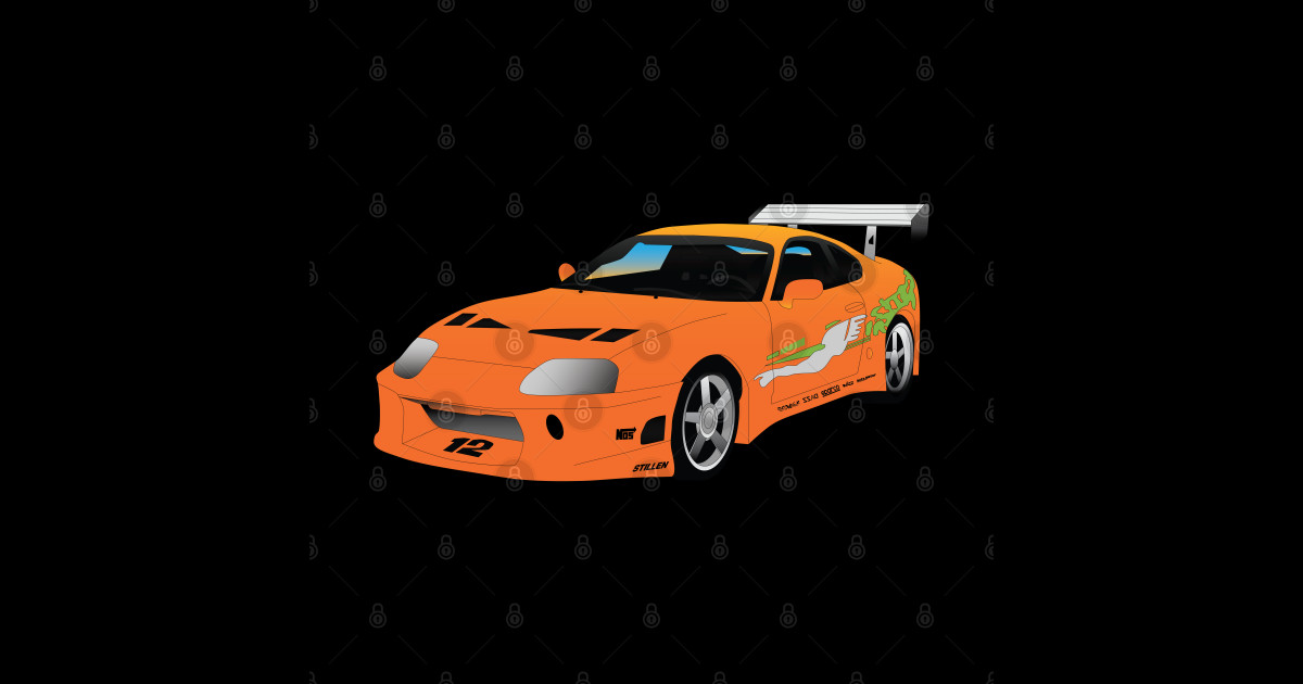 FF Supra MK IV - Car - Sticker | TeePublic