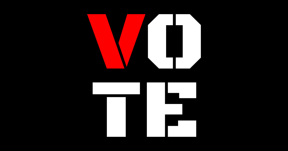 Vote 2020, Strong Font Vote for the American President - Vote 2020 ...