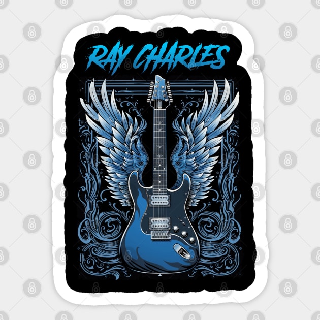 RAY CHARLES BAND FAN ART - Ray Charles Band Fan Art - Sticker | TeePublic