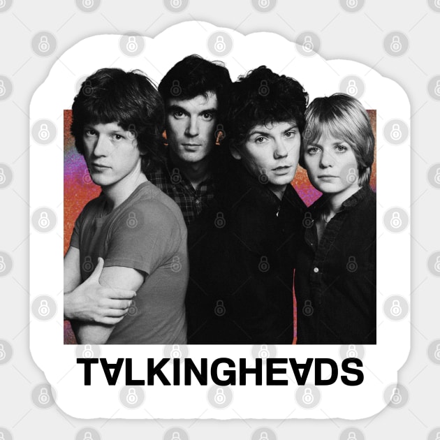 Vintage Talking Heads - Talking Heads - Sticker | TeePublic