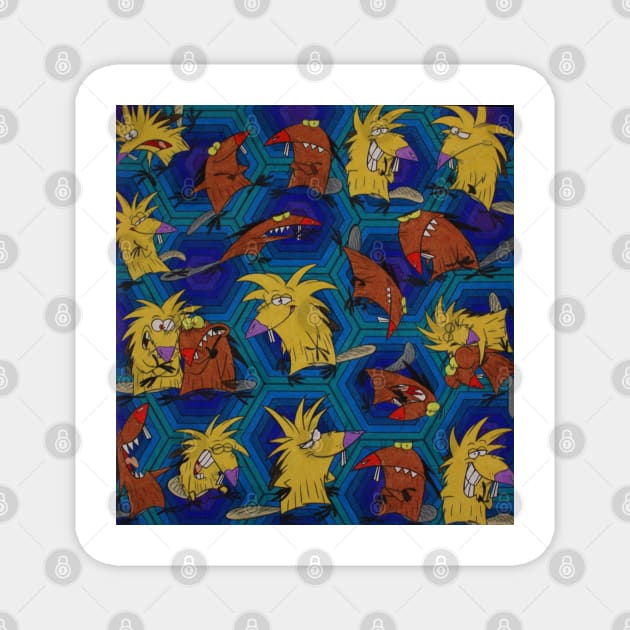 angry beavers coloring book