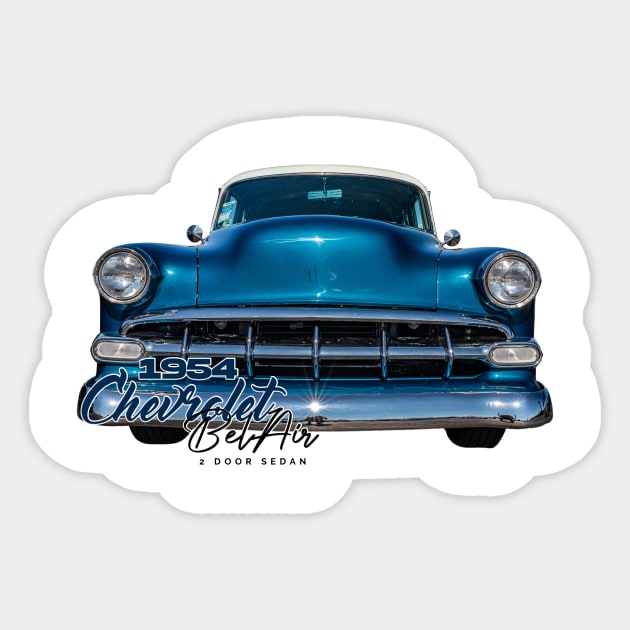 1954 Chevrolet Bel Air 2 Door Sedan - 1954 Chevrolet Bel Air - Sticker ...