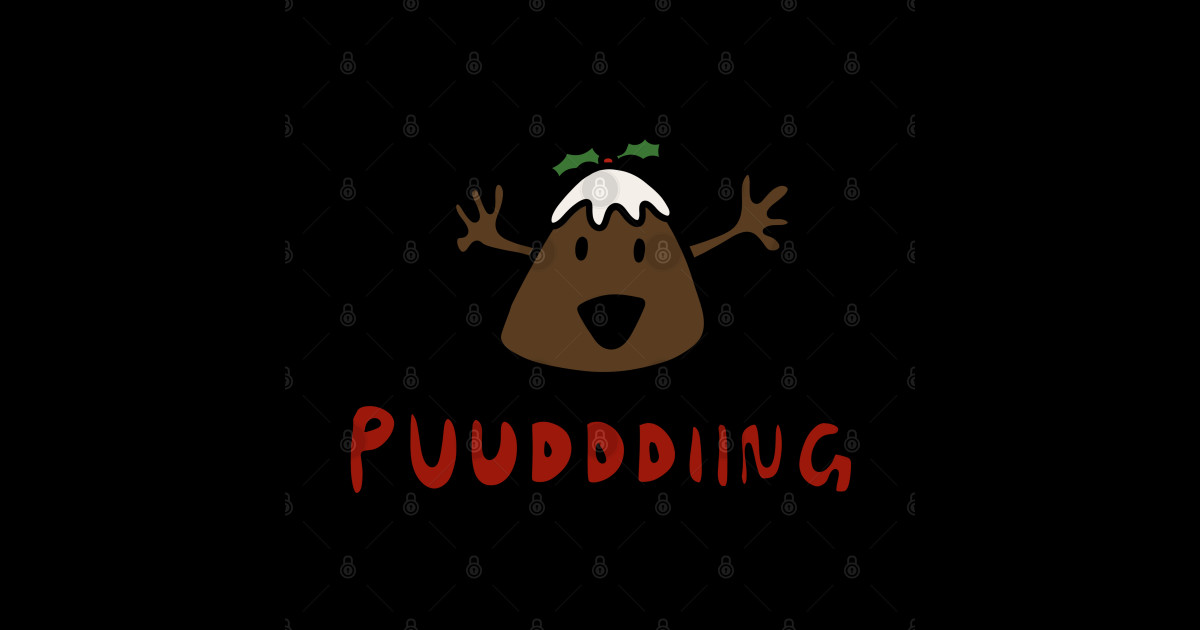 Pudding - Christmas - Sticker | TeePublic