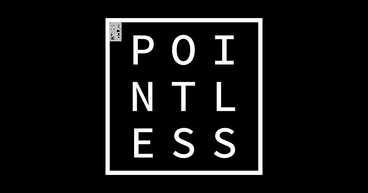POINTLESS Define Me Word Simple Classic Square Box - Pointless ...