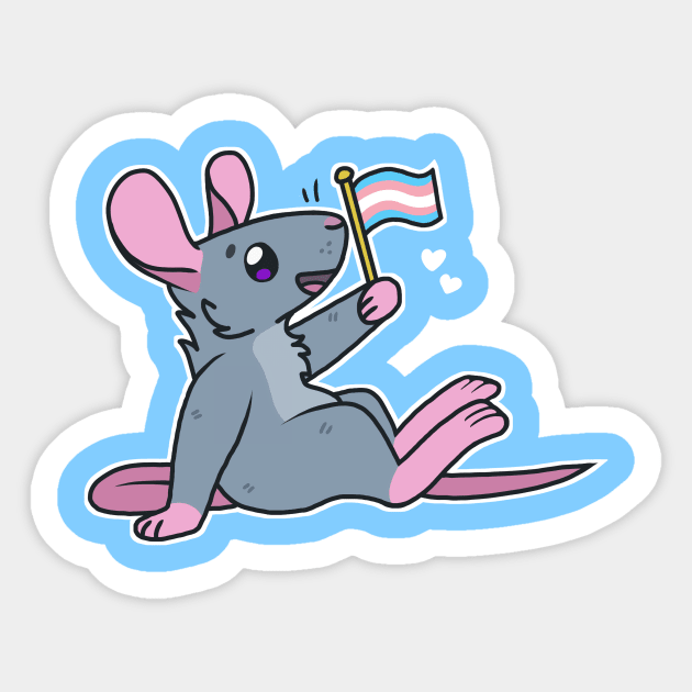 Trans Rats - Pride - Sticker | TeePublic