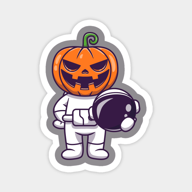 astronaut pumpkin