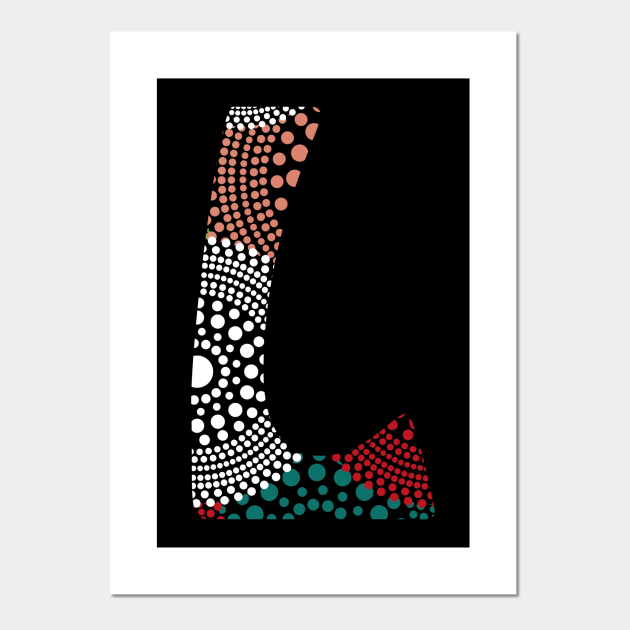 L Aboriginal Letter - Aboriginal Art - Posters and Art Prints | TeePublic